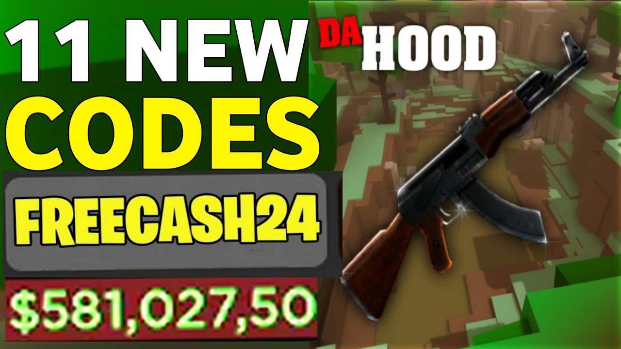OCTOBER⚠️DA HOOD CODES FOR CASH 2024 - ROBLOX DA HOOD CODES 2024 - YouTube
