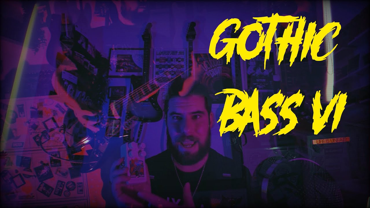 Gothic Post-Punk Tones with the Bass VI - YouTube