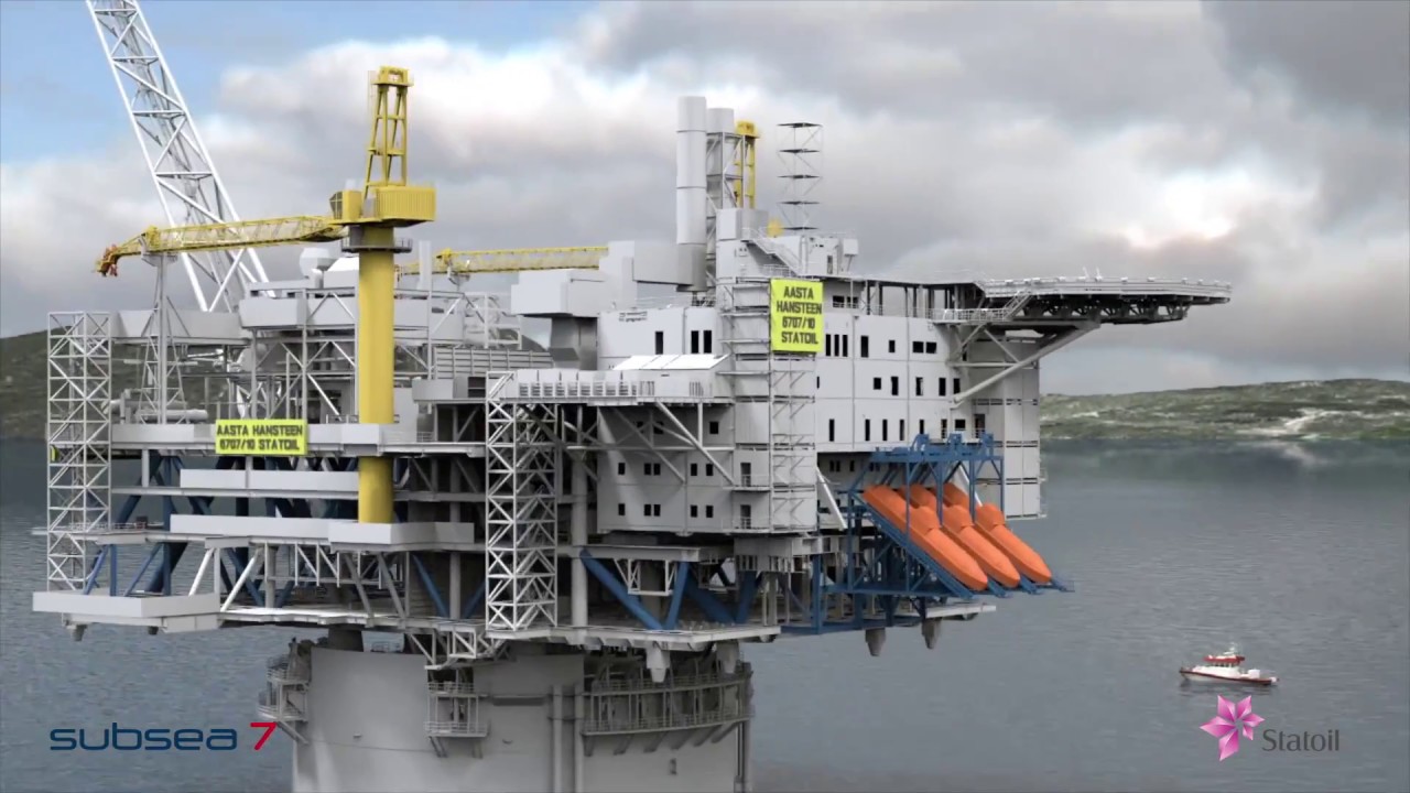 Aasta Hansteen marine operations 2018 - YouTube