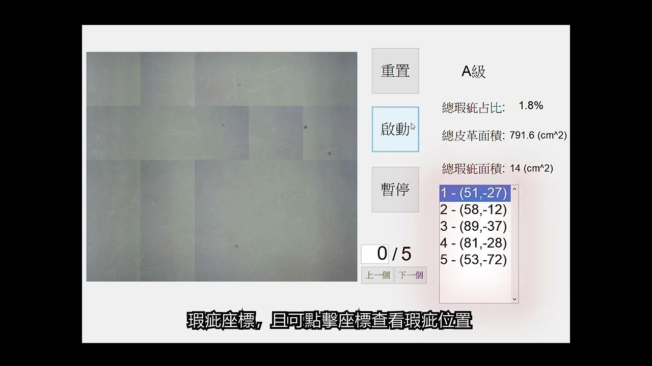 實時皮革瑕疵自動檢測嵌入式系統 Embedded System for Real-time Leather Defect Automatic ...