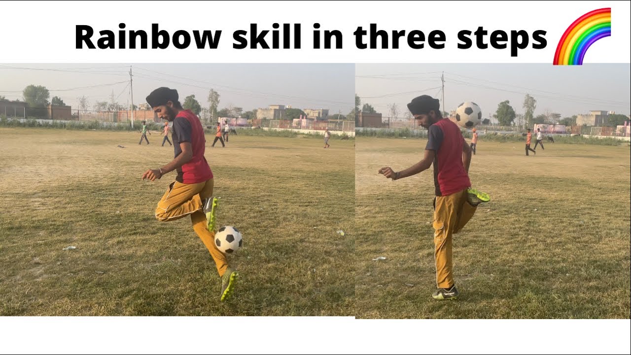 Rainbow 🌈 skill in simple steps || Rainbow skill - YouTube