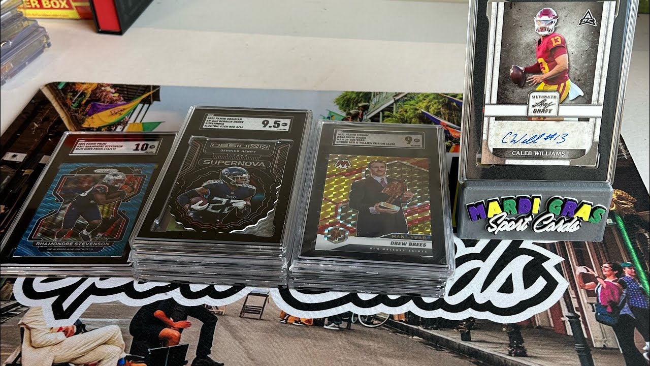 SGC Grading Card Reveal (9 card Submission) Football Cards ~ SGC 10 ...