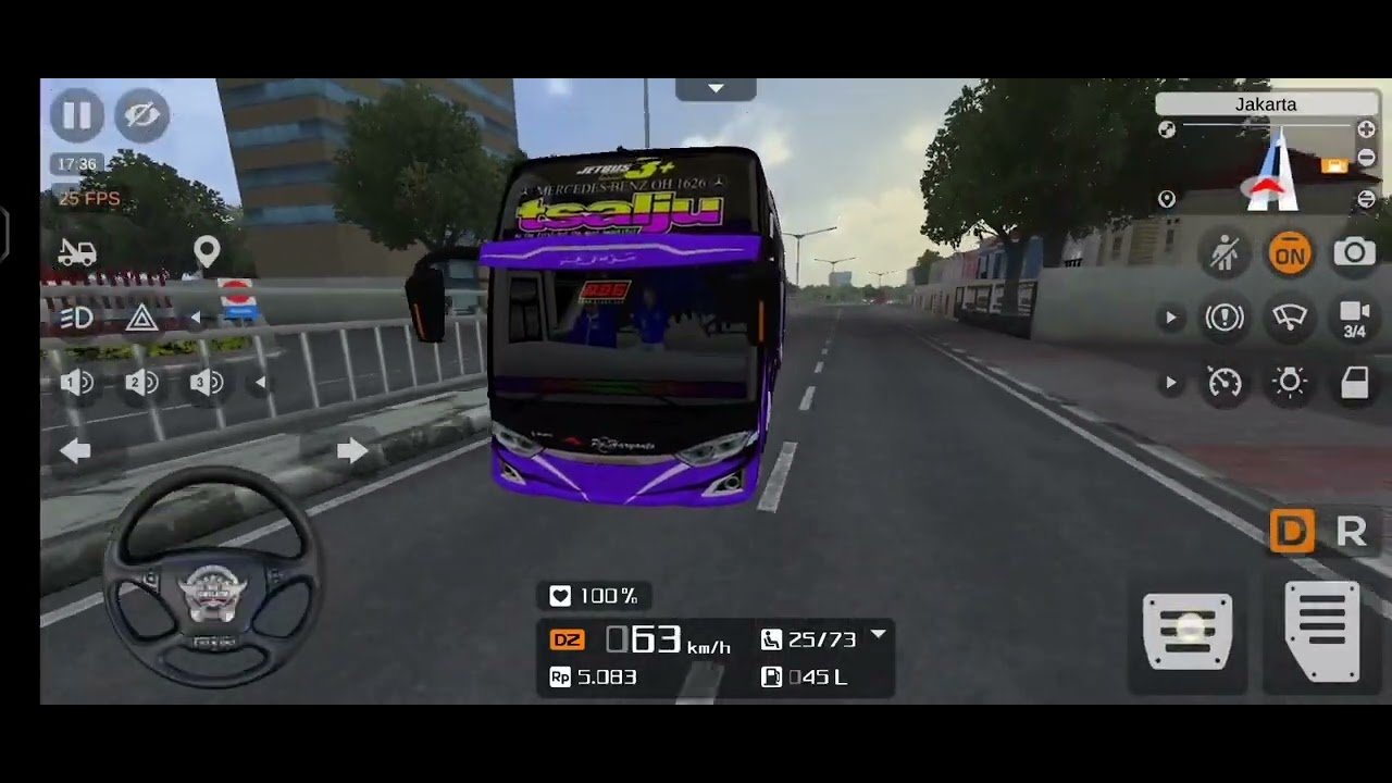 SIMULATOR BUS ISI BBM PERTAMINA FULL - YouTube