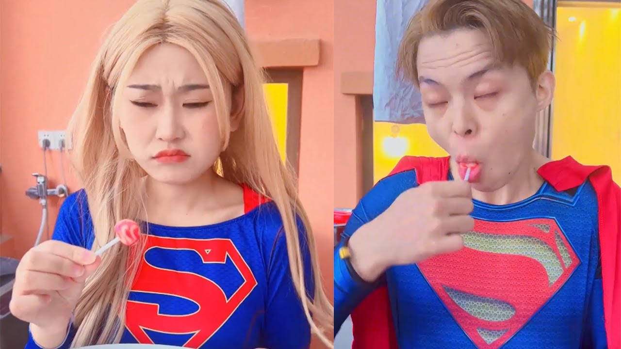 Superboy planned to do something weird and deliberately soiled the lollipop - YouTube