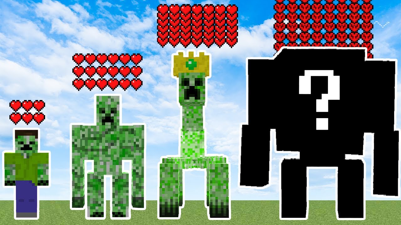 which All Creeper Mobs is immortal? - YouTube