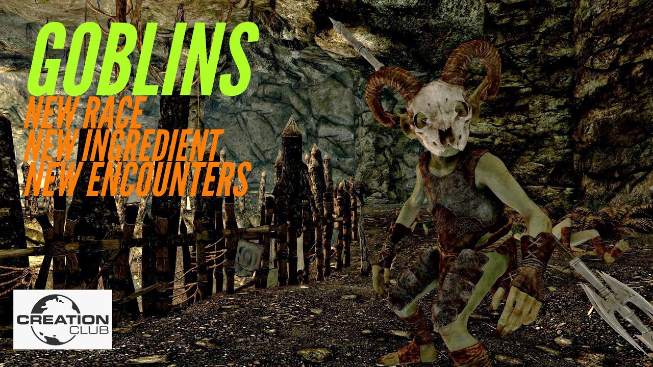 Skyrim PS4 Mods: Goblins - YouTube