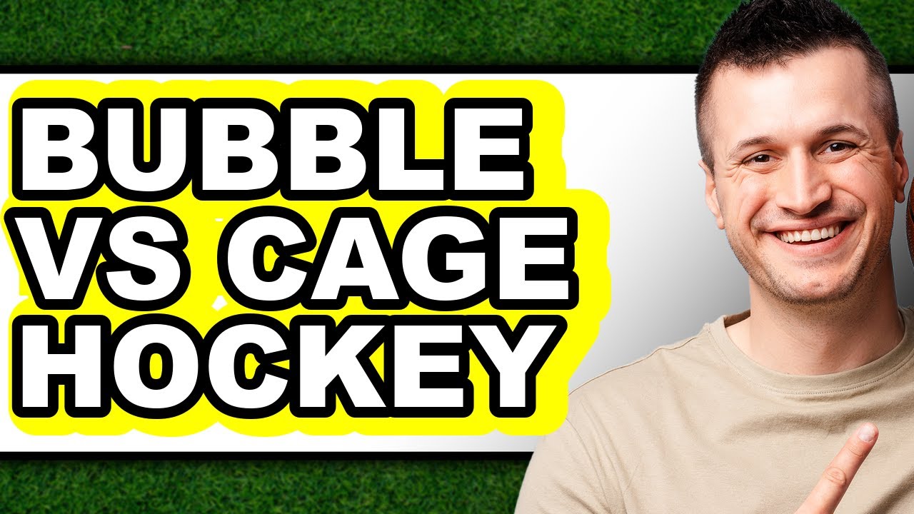 Bubble vs Cage Hockey: Which Is Better? - YouTube