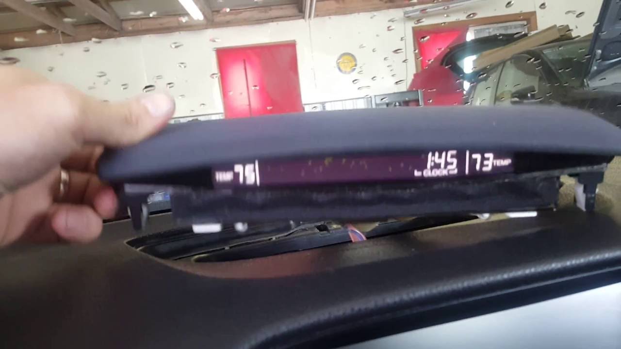 Acura RL Information Display Flickering Or Not working and Pixelated ...
