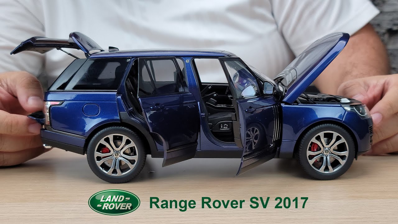 Range Rover SV 2017 - LCD Models 1:18 unboxing - YouTube