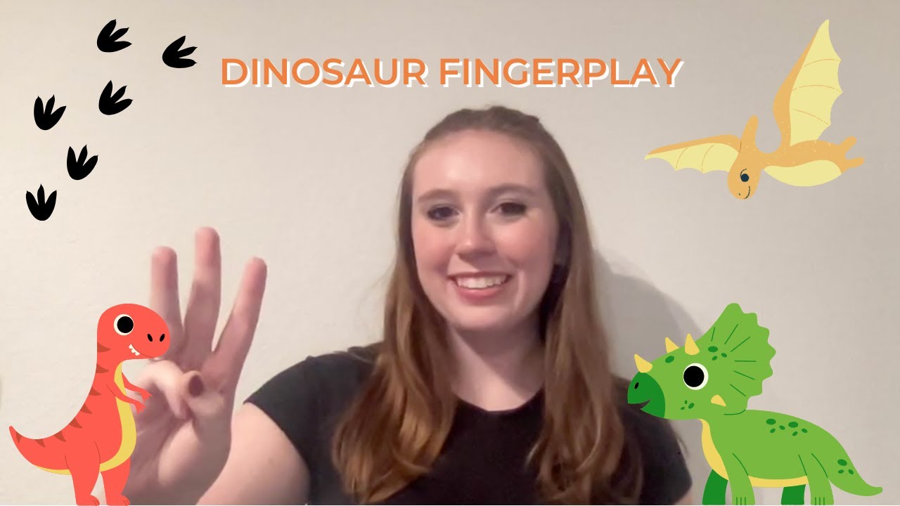 DINOSAUR FINGERPLAY - YouTube