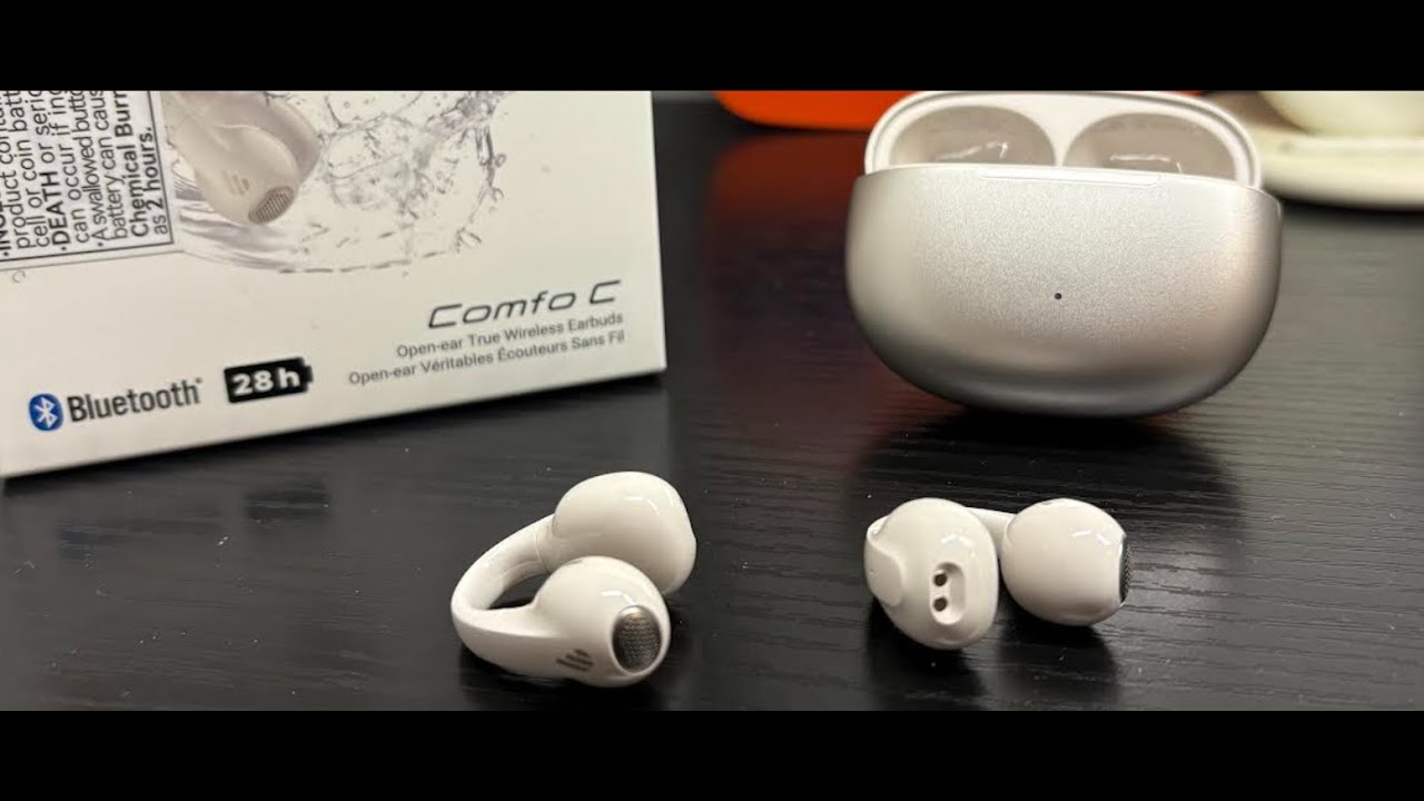Edifier Comfo C open-ear clip-on earbuds First Look - YouTube