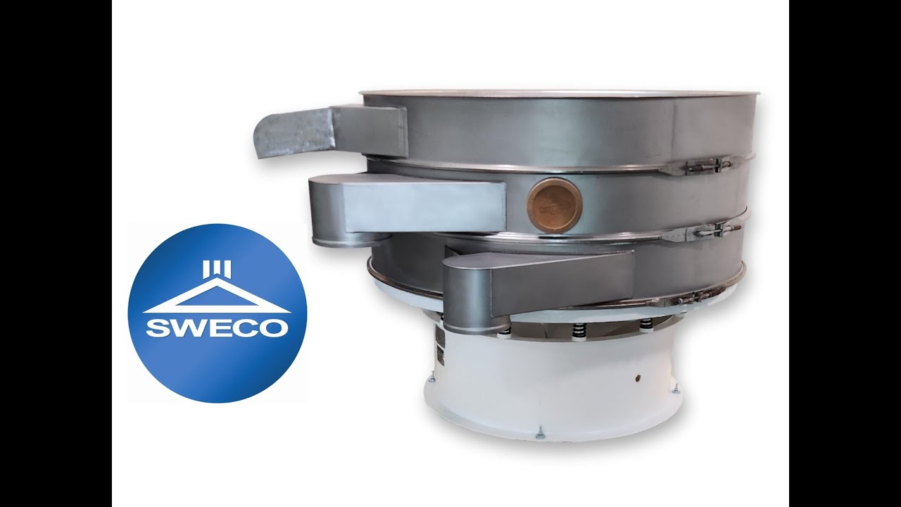 Used 60" Stainless Steel Sweco Separator Screener Double Deck XS60S88 ...