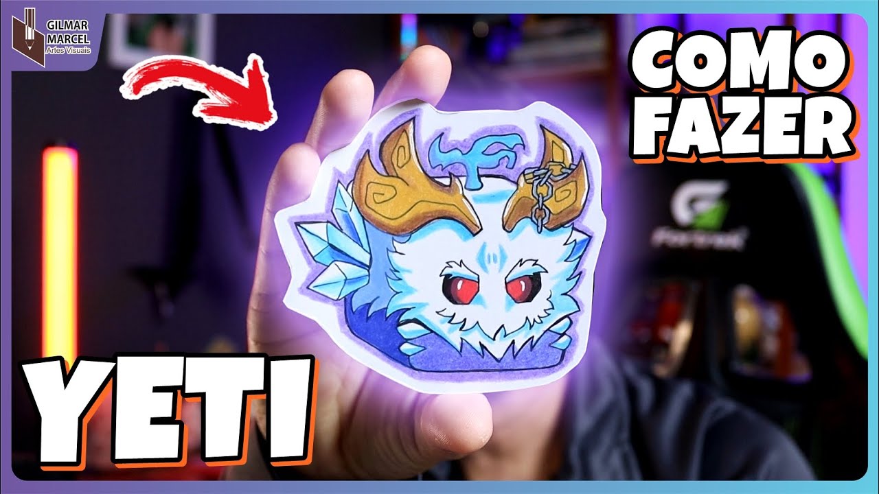 Como desenhar fácil A FRUTA YETI BLOX FRUITS! passo a passo - YouTube