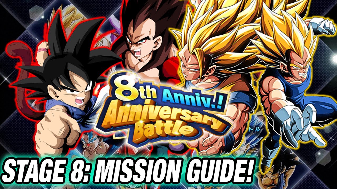 8TH ANNIVERSARY BATTLE ALL MISSIONS COMPLETE! HOW TO CLEAR STAGE 8 ...