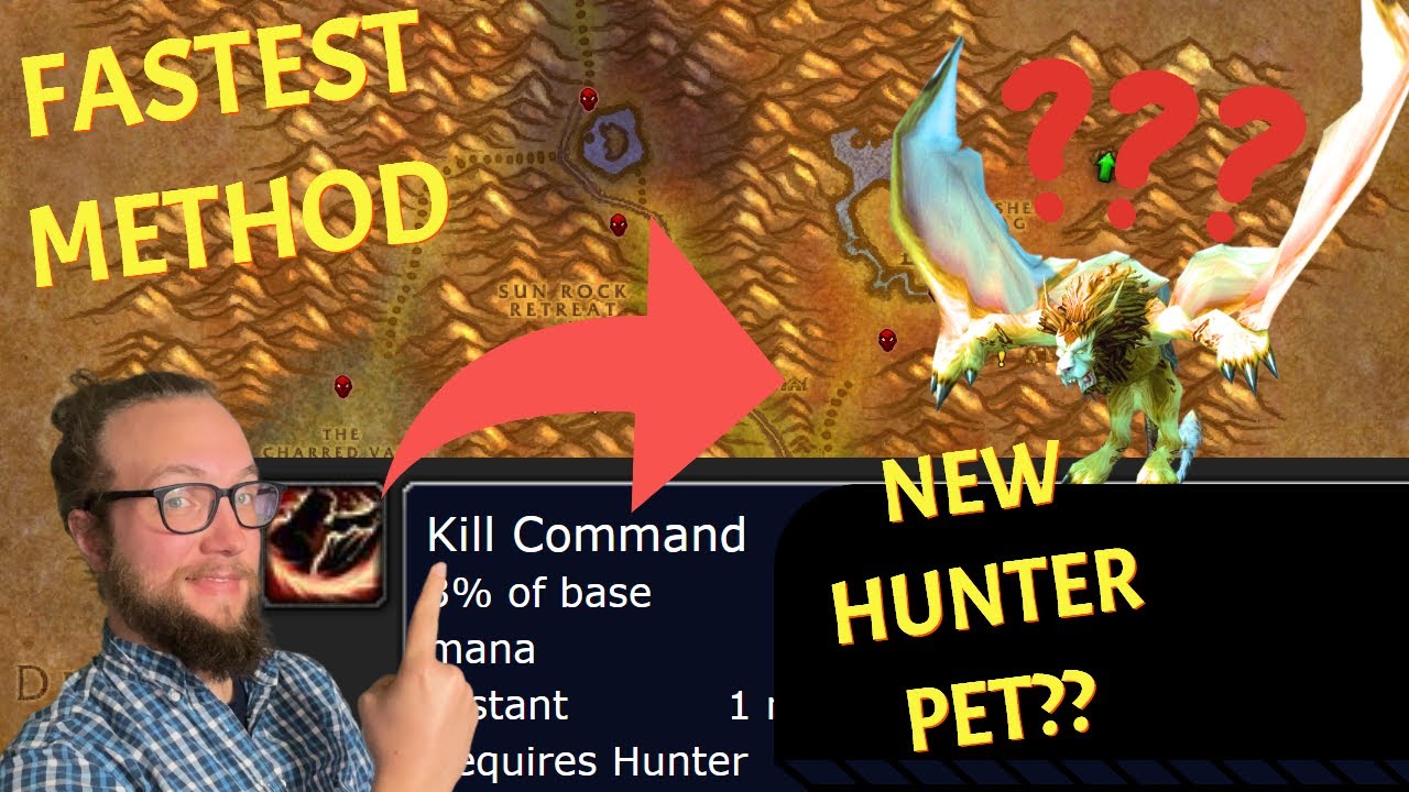 FASTEST way to get Kill Command and Wyvern Taming Rod for Hunters in ...