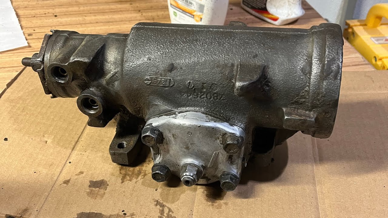 How to remove a GM steering box. #gm #truck #diy - YouTube