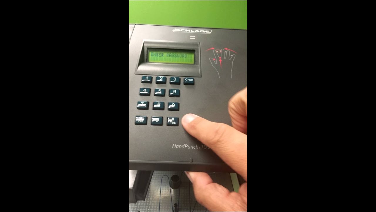 Handpunch RS232 Setup - YouTube