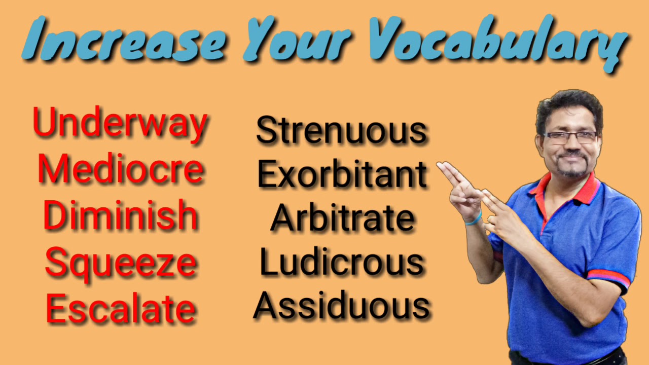 Build your vocabulary strong - YouTube