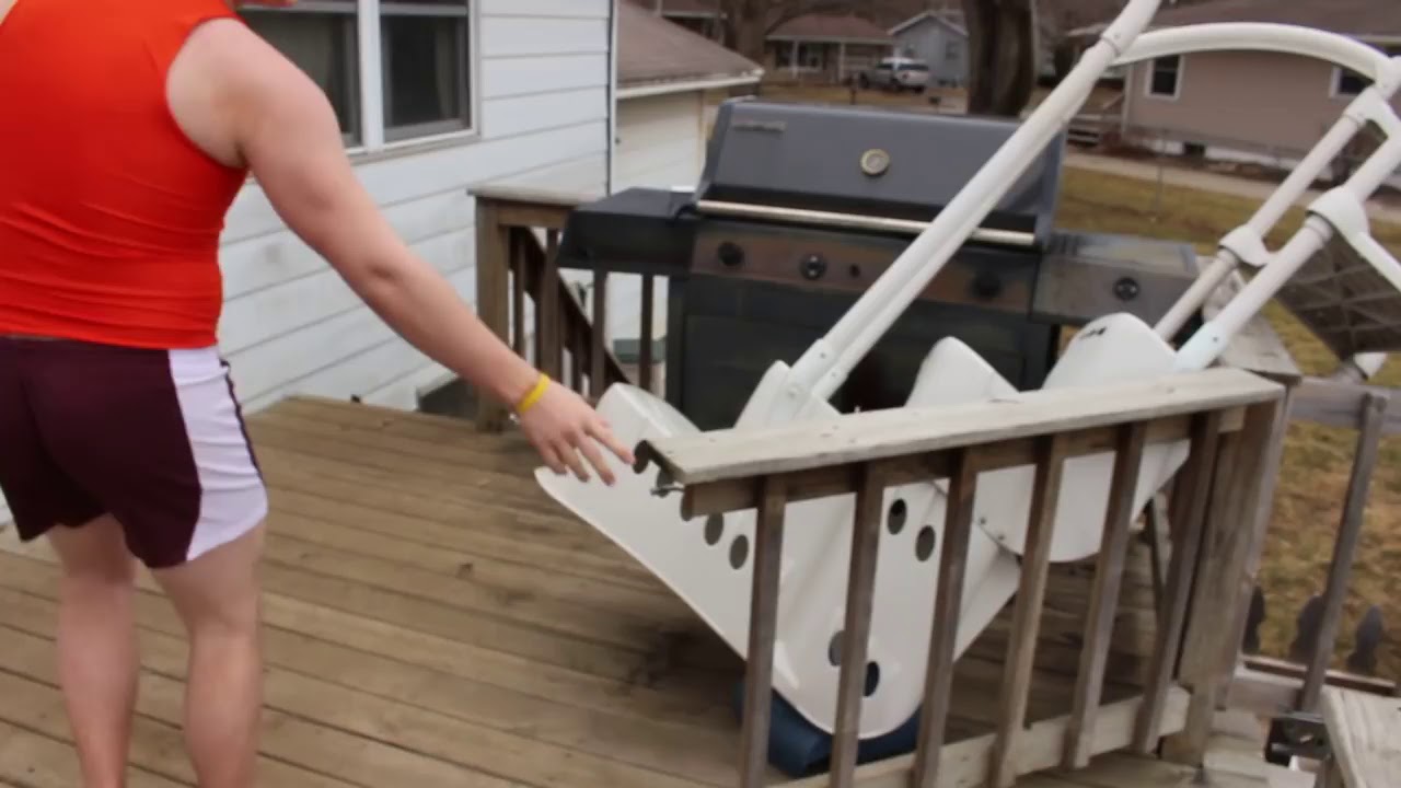 Guy Jumps Into Frozen Pool and Regrets His Decision - 1080308 - YouTube