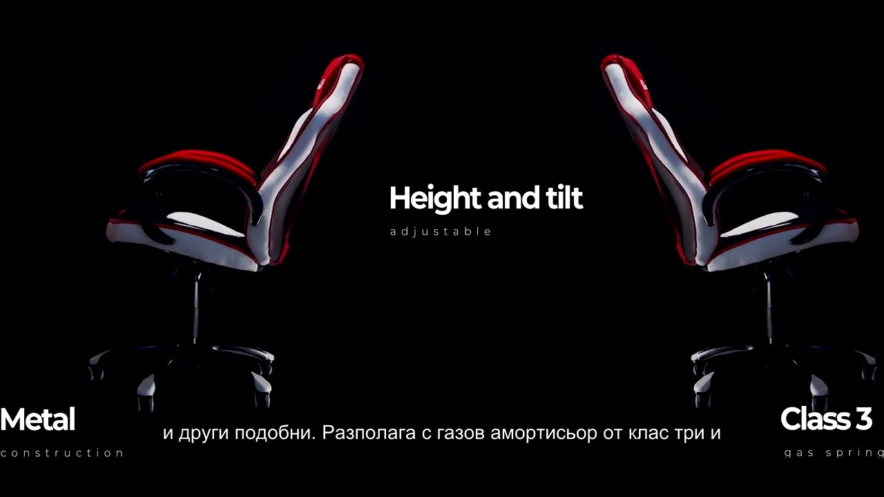 Bytezone gaming chair Racer PRO BG - YouTube