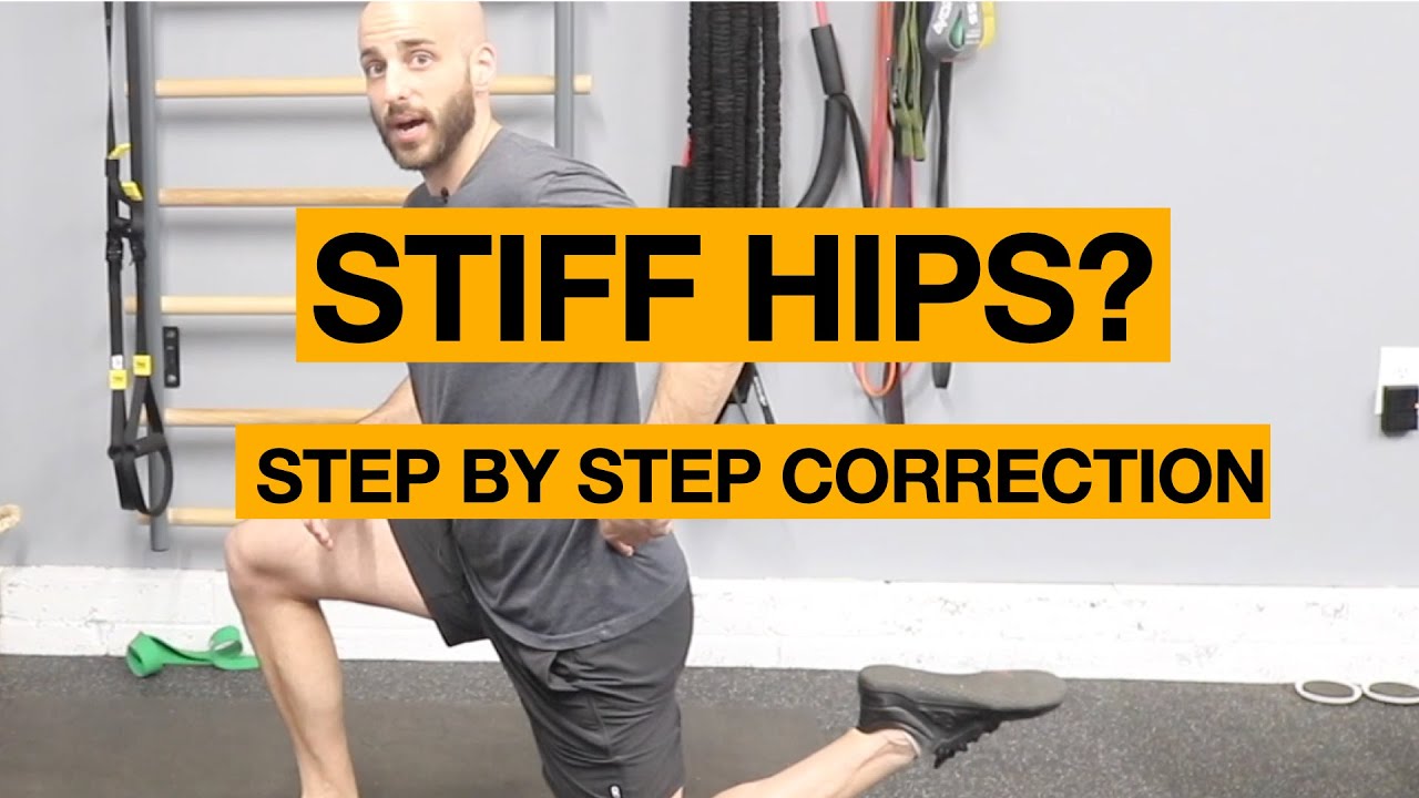 EXERCISES FOR HIP FLEXIBILITY (STEP BY STEP) - YouTube