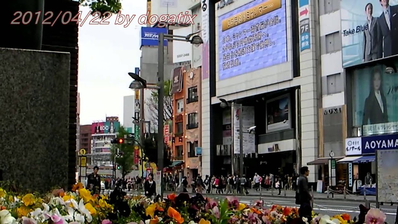 日本 旅行 新宿 歌舞伎町 スタジオ アルタ shinjuku kabukicho Tokyo Japan STUDIO ALTA - YouTube