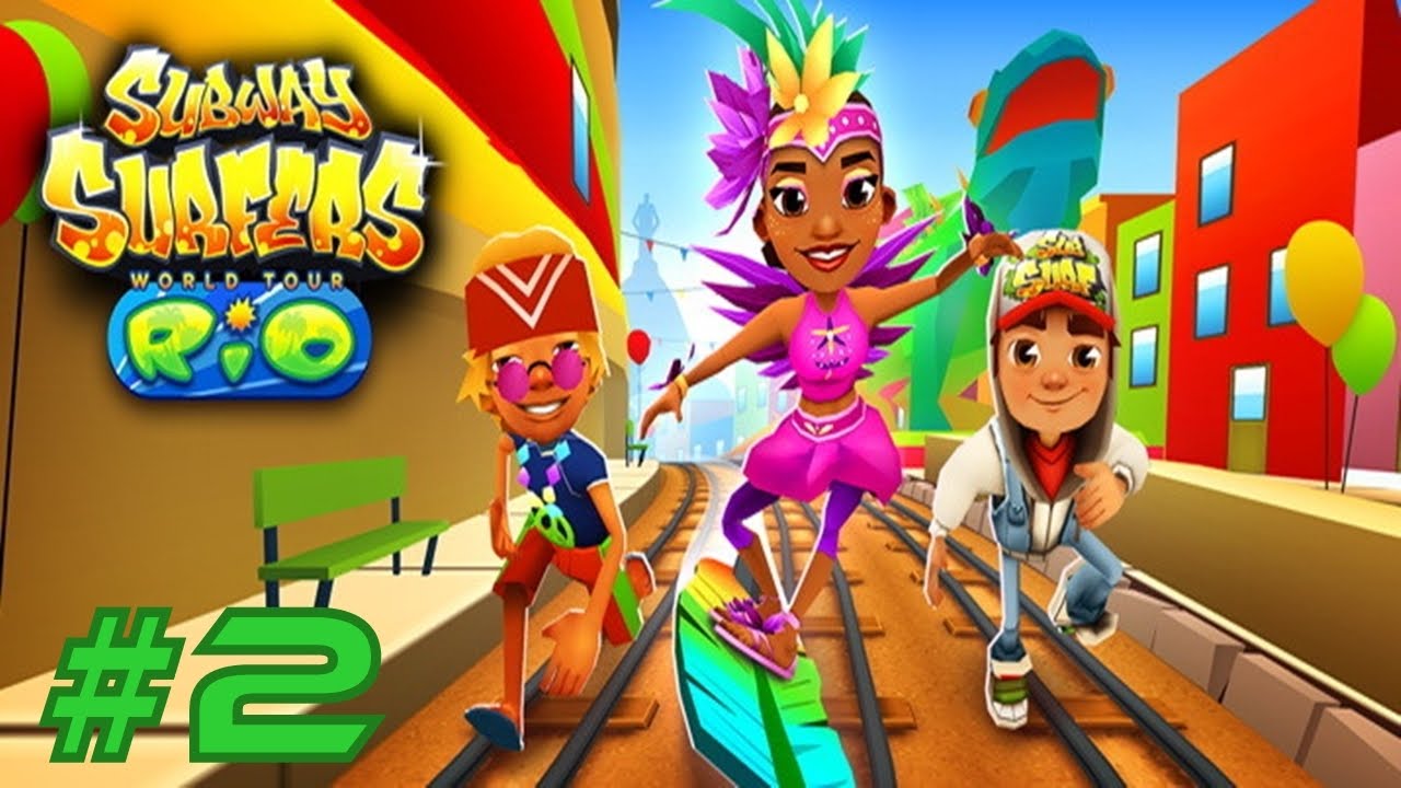 Subway Surfers: Rio - Sony Xperia Z2 Gameplay #2 - YouTube