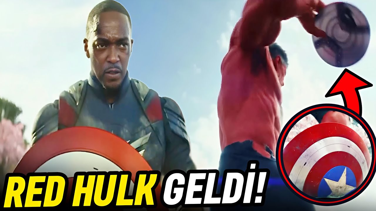Captain America 4: Brave New World Fragman İncelemesi | Red Hulk ...