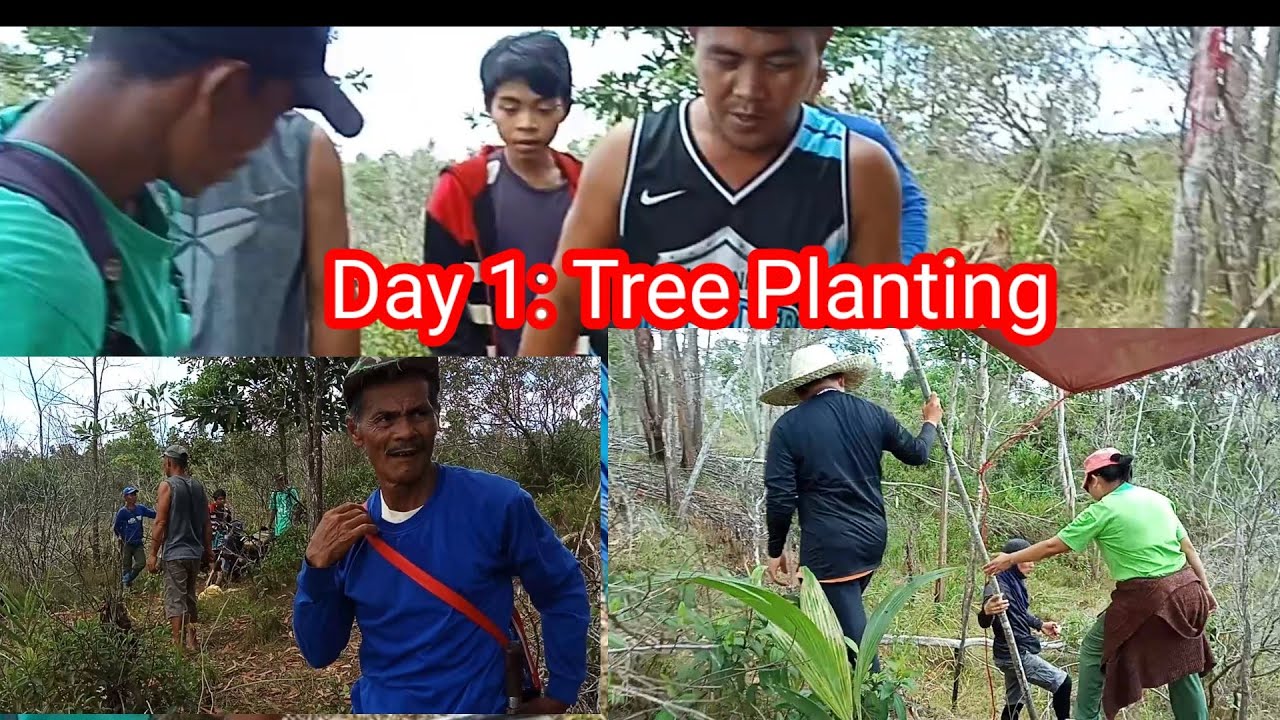 Day 1: Tree Planting Basay Area!!! Nature Needs (Episode 01 ...