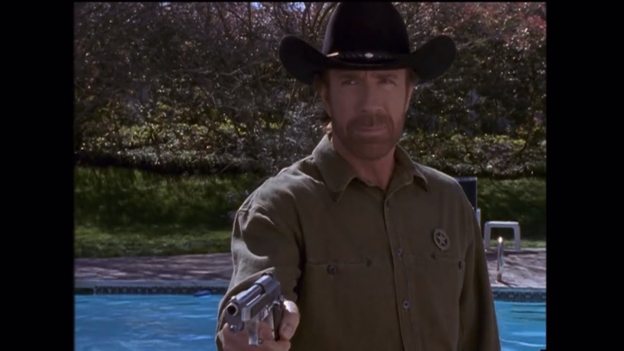 Walker Texas Ranger | Texas vs. Cahill Final Fight - YouTube
