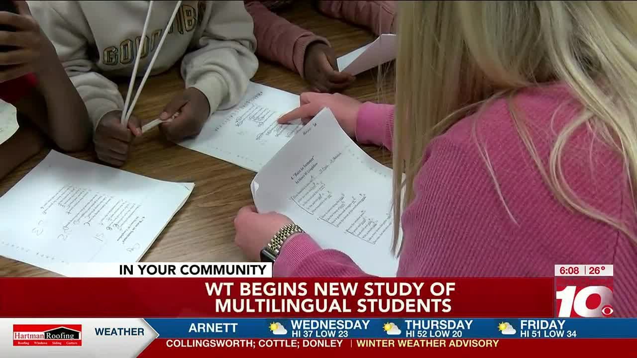 VIDEO: WTAMU begins new study on multilingual students - YouTube
