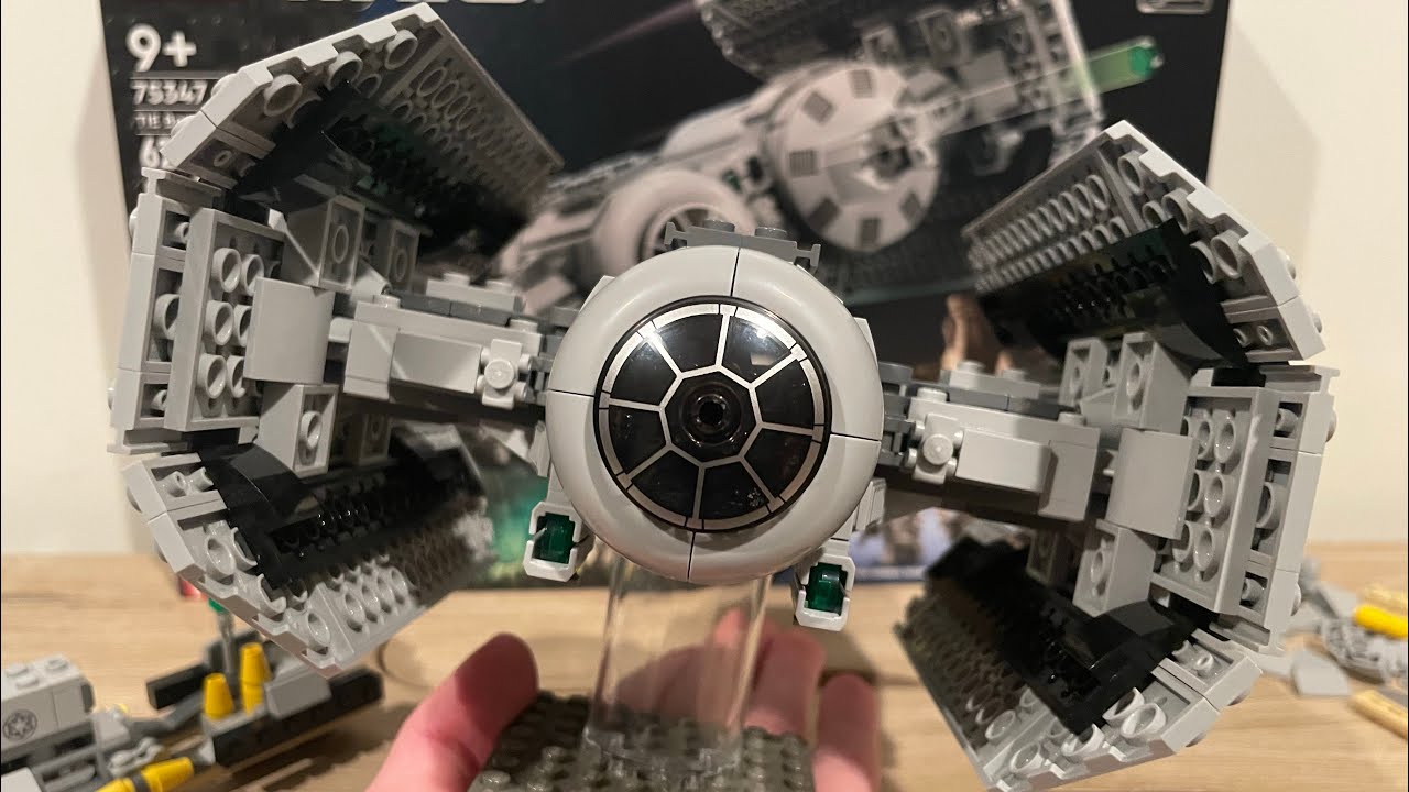 Lego Tie Advanced Alternate build for set 75347 Tie bomber - YouTube