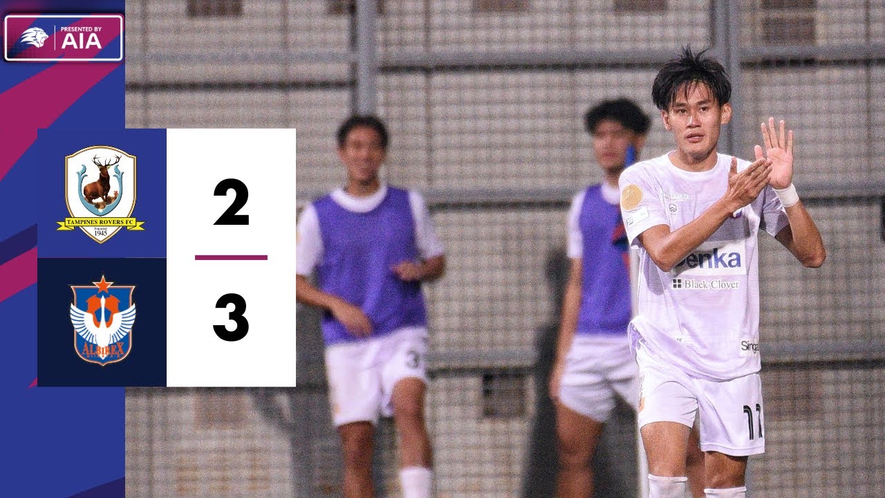 Daniel Goh strikes late to 𝑺𝑻𝑼𝑵 the Stags! | 2024/25 SPL: BG Tampines Rovers vs Albirex Niigata ...