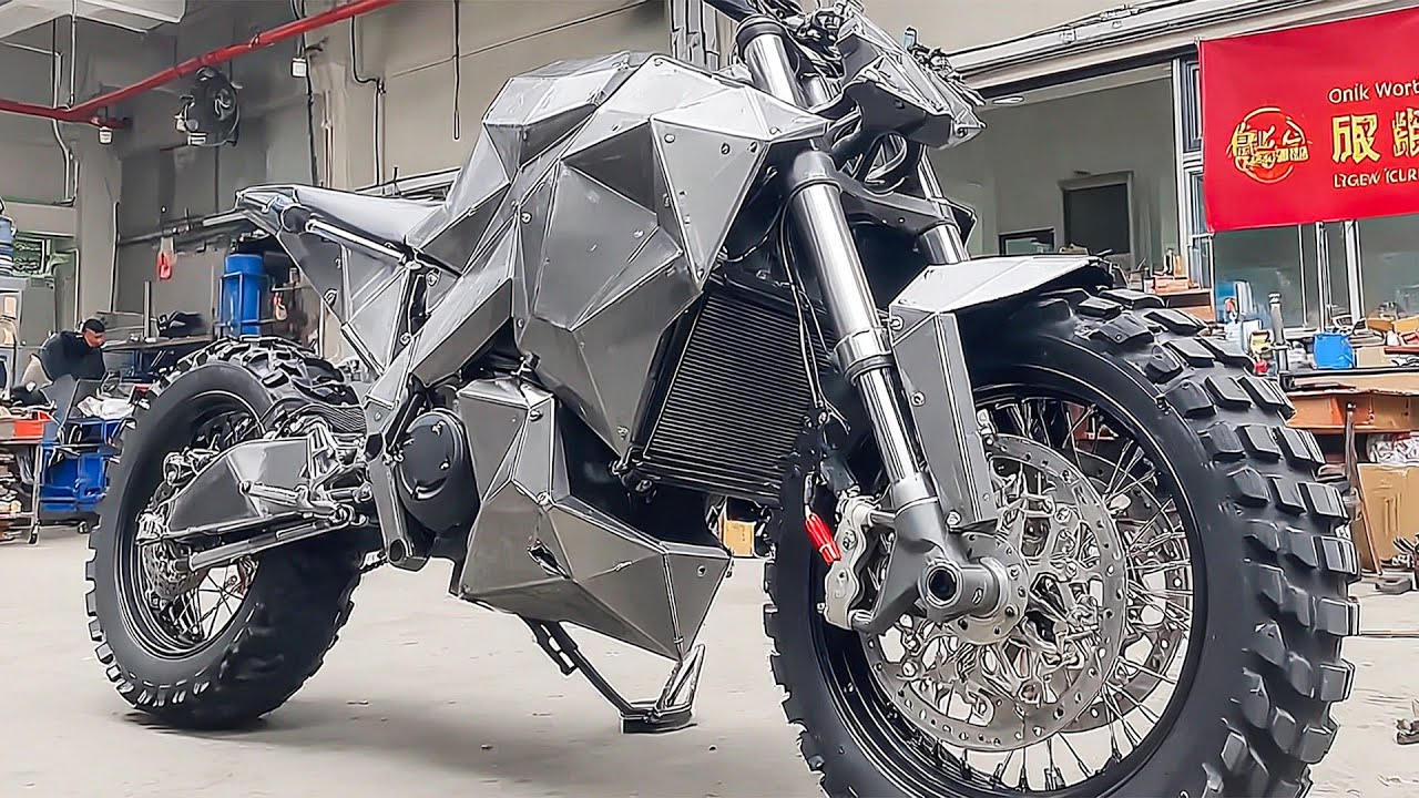 One Man Builds Amazing Sport Motorcycle From Scratch in 120 DAYS ...