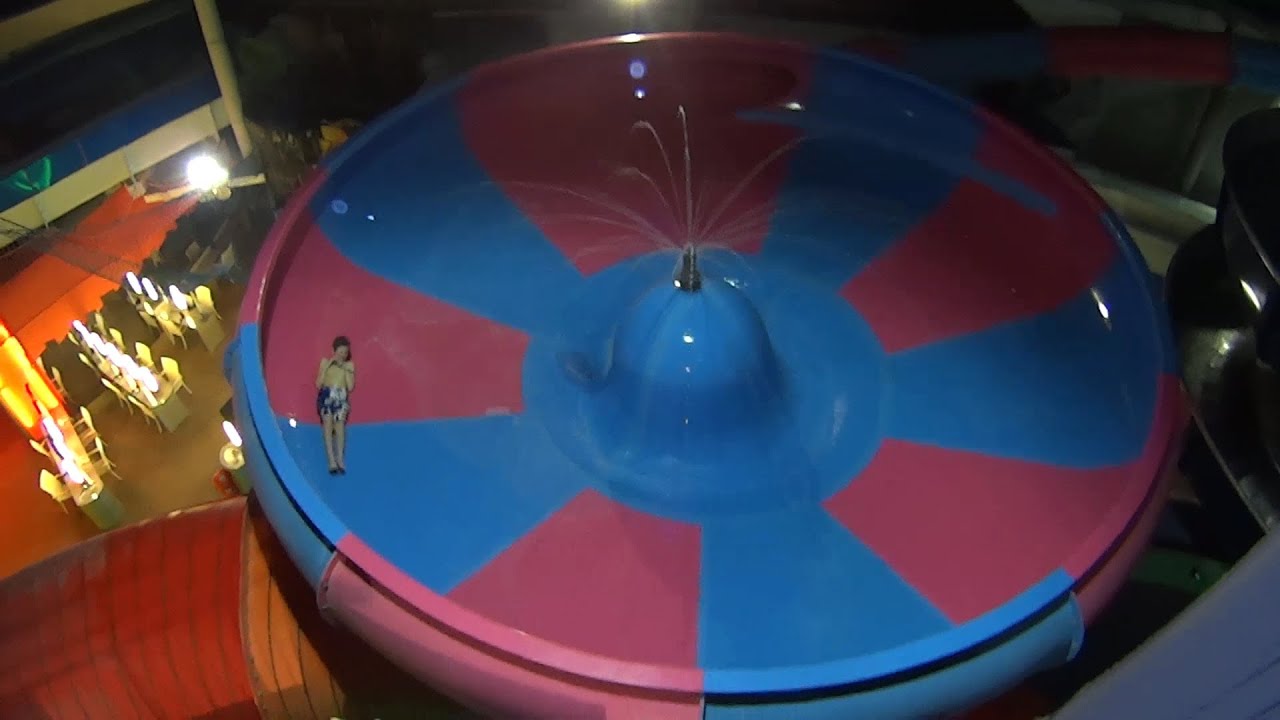 SuperBowl Water Slide at Galaxy Erding - YouTube