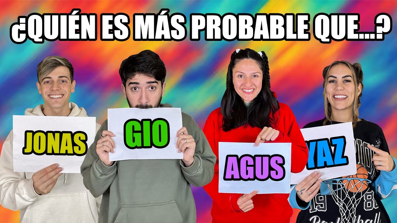 ¿QUIÉN ES MÁS PROBABLE QUE...? - YouTube