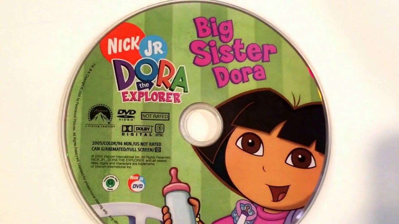 Nick Jr * Dora the Explorer * Big Sister Dora * DVD Movie Collection ...