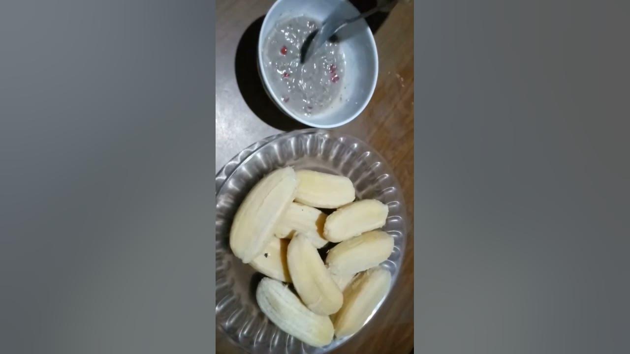 Ginamos at Nilagang Hilaw na Saging na Saba - YouTube