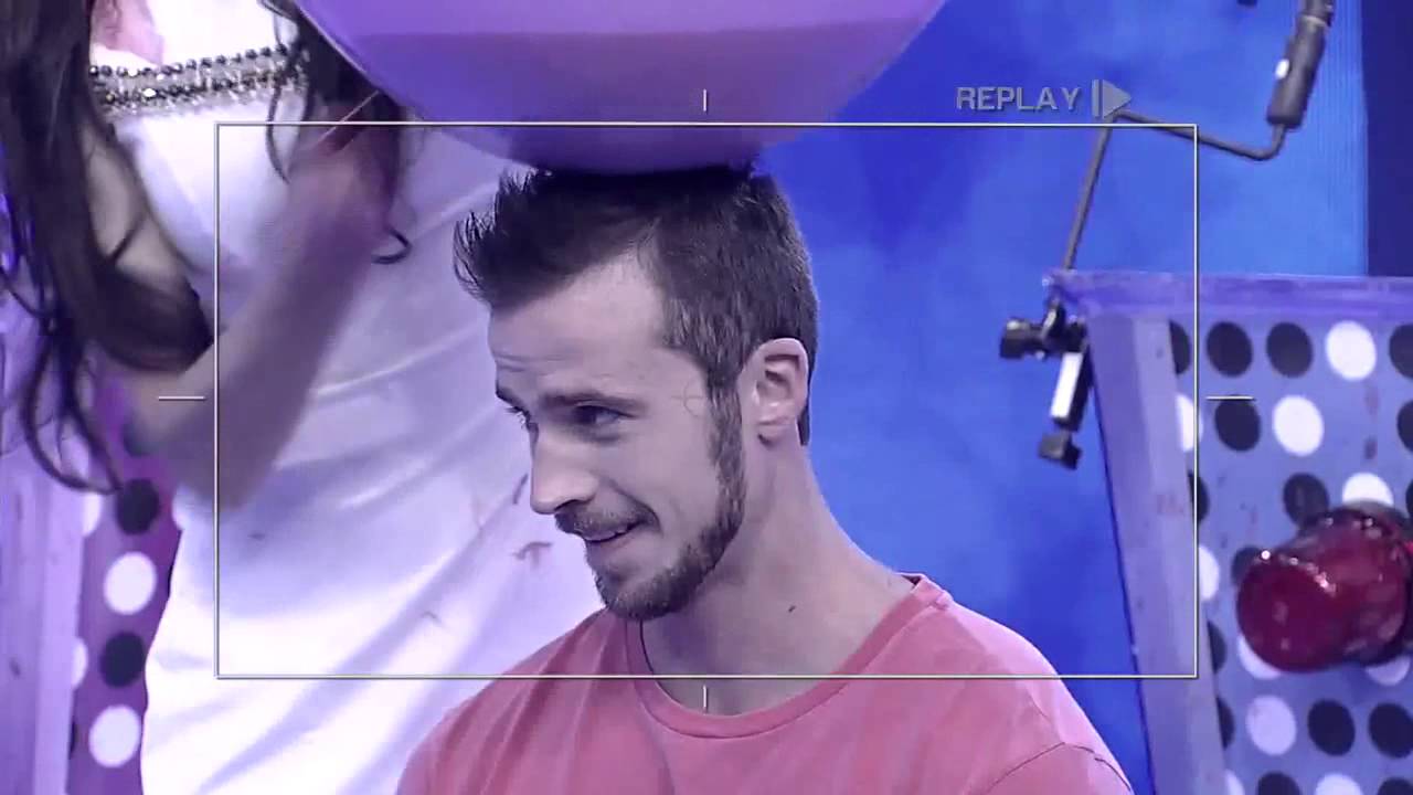 Handsome Model Getting Slimed - YouTube