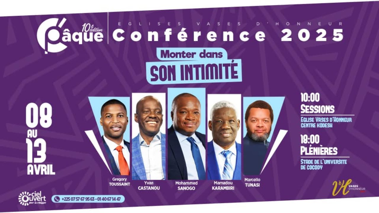 Le chemin de la vérité transformationnelle | Pst Mamadou Karambiri | 08-04-2025 - YouTube