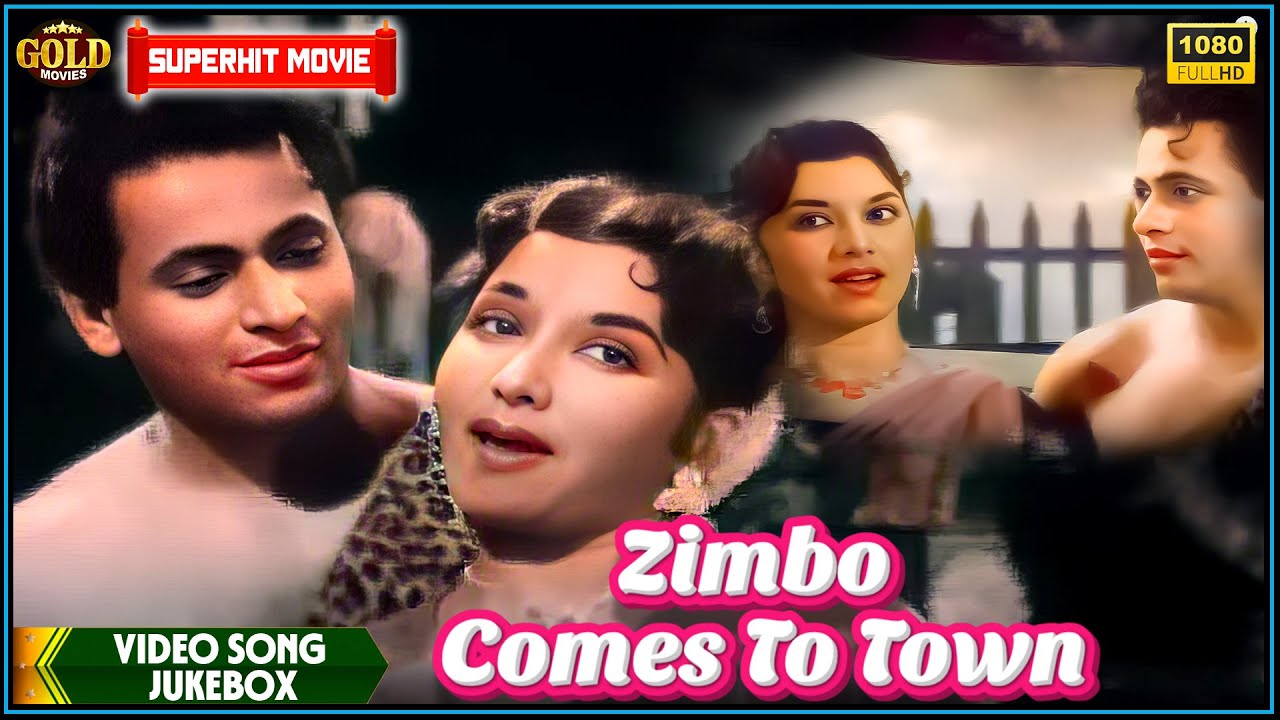Zimbo Comes To Town 1960 | Video Songs Jukebox | Chitra, Azad, Shammi ...