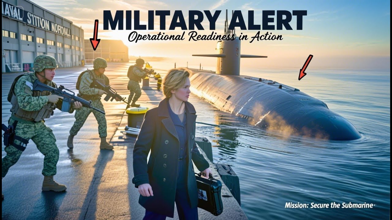 They Blocked Her Access — Then Froze When The Nuclear Sub Surfaced and ...
