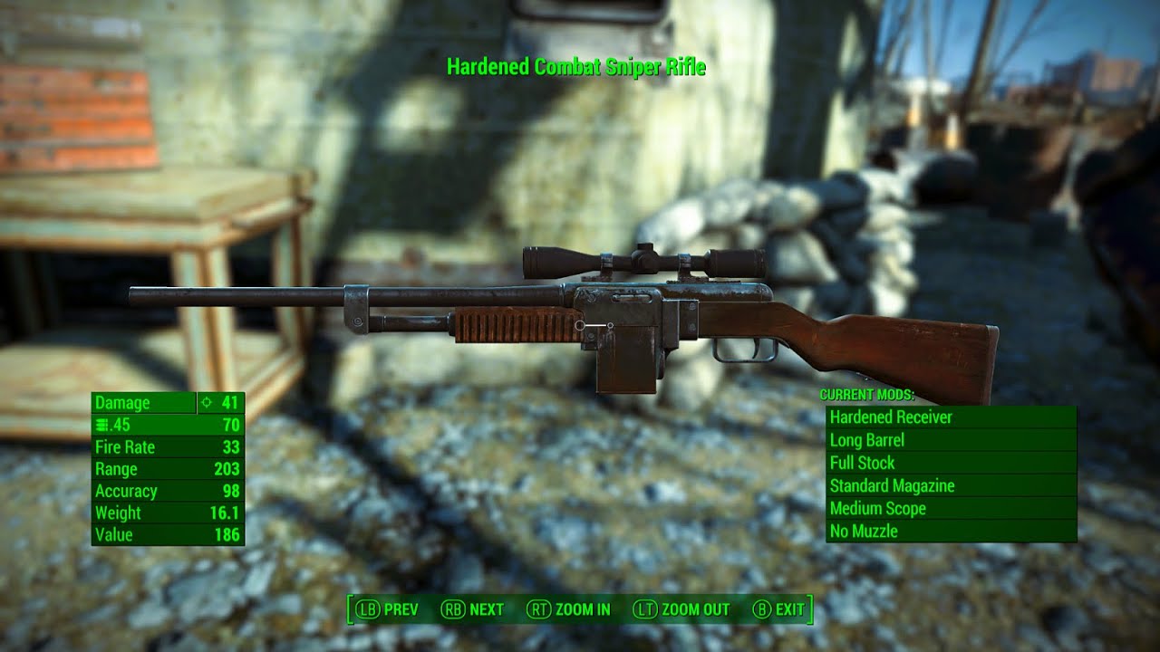 Fallout 4: How To Easily Get This Combat / Sniper Rifle - YouTube