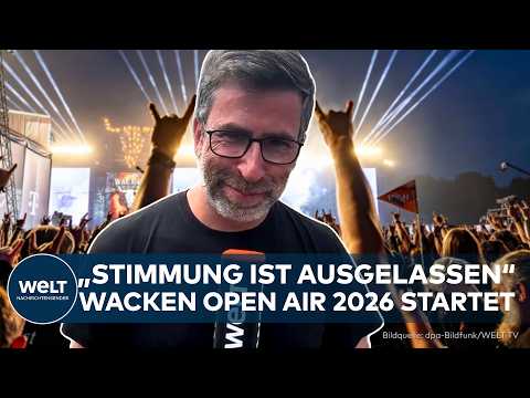 WACKEN: 85.000 Fans erwartet – Größte Heavy-Metal-Festival der Welt öffnet seine Pforten