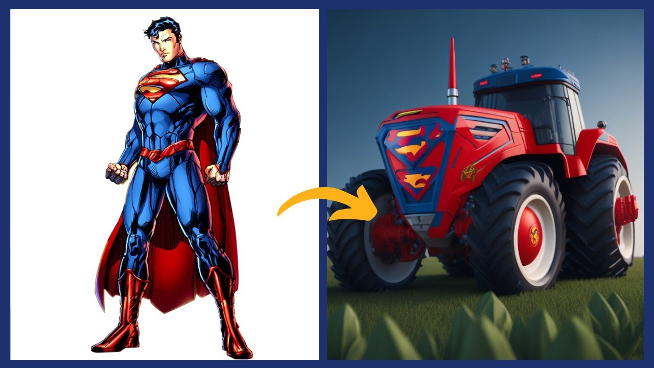 SUPERHEROES but TRACTOR | Super Heroes from Marvel, DC | All Characters ...