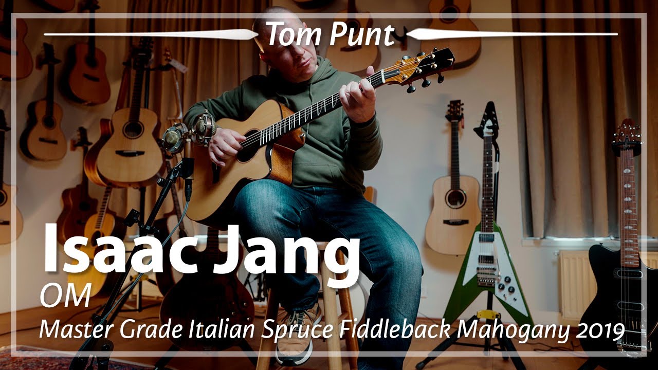 Isaac Jang OM Master Grade Italian Spruce Fiddleback Mahogany 2019 ...
