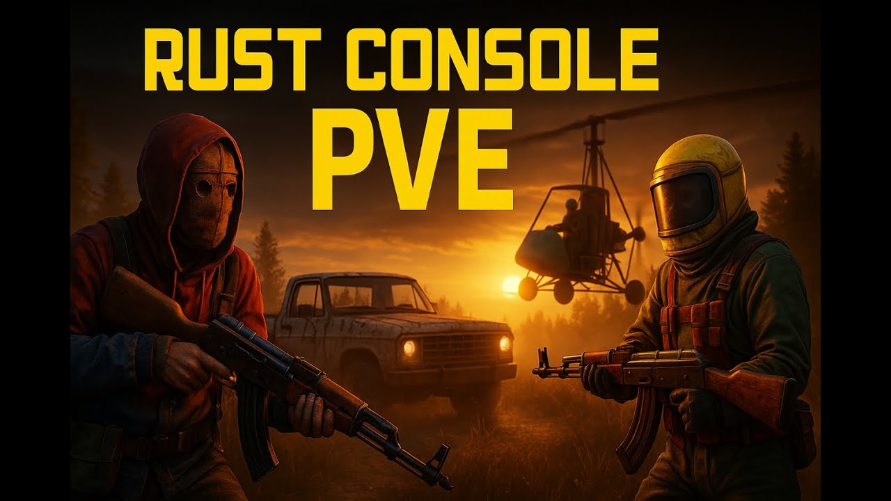 No PvP, No Problem 😎 Rust Console Chill PvE Run w/ Vasty & Natty! 🔨 - YouTube