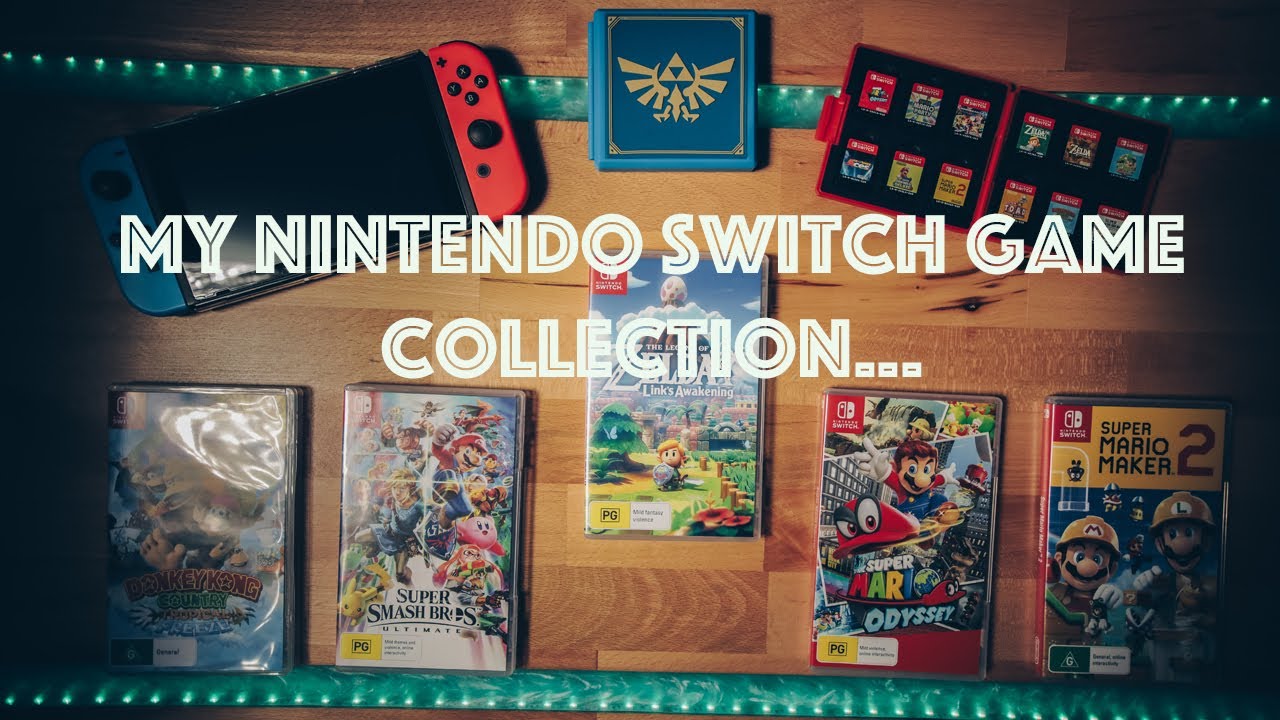 My Switch Game Collection...So Far! - YouTube