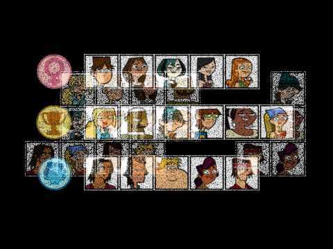 Total Drama Complete Elimination Order 1-6 (AUSTRALIAN)