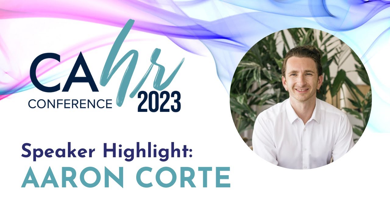 Aaron Corte is presenting at #CAHR23 - YouTube